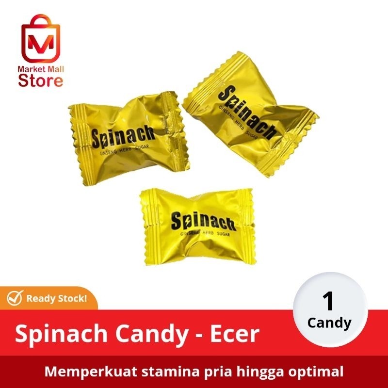 Jual PRODUK JOSS Eceran Permen Spinach Candy Original - 1 Butir ...