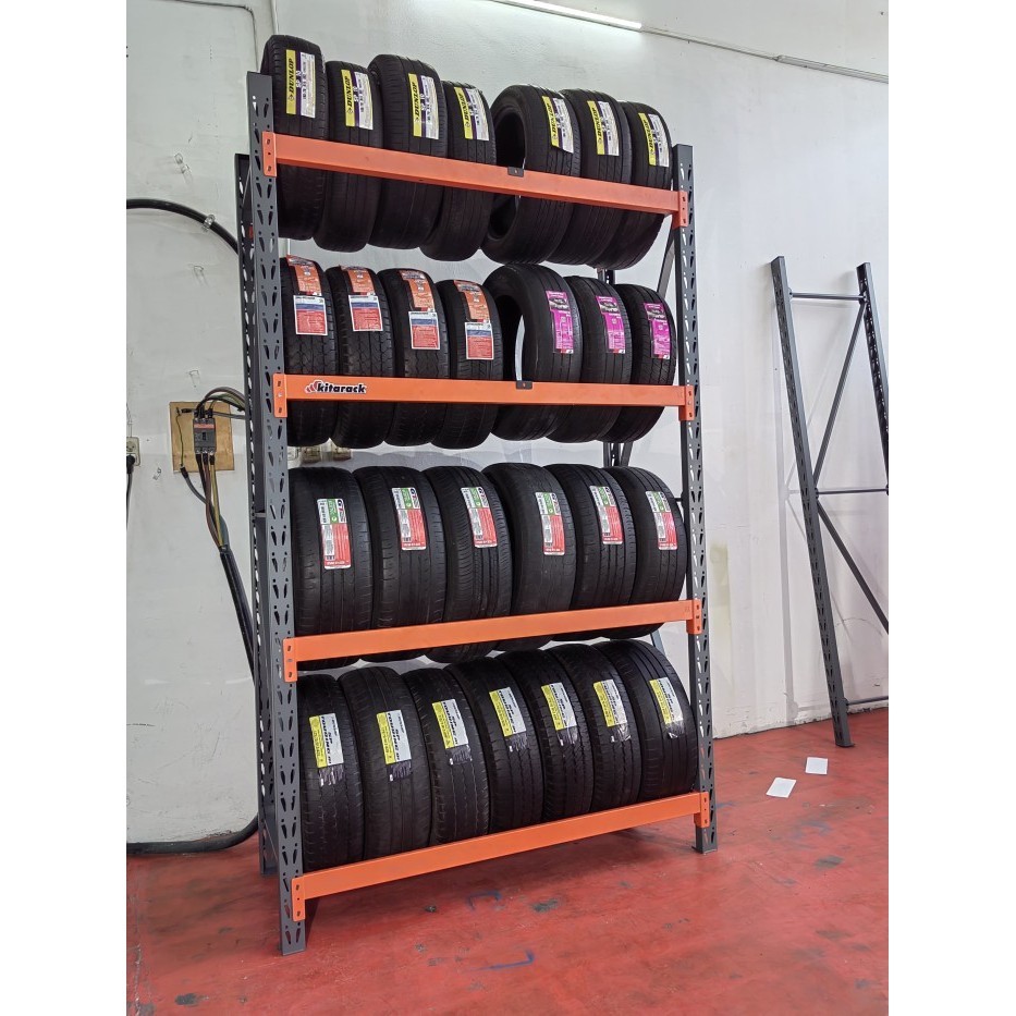 Jual 6TR1525 RACK GUDANG BESI TEMPAT PEYIMPANAN BAN TINGGI 2,5METER ...