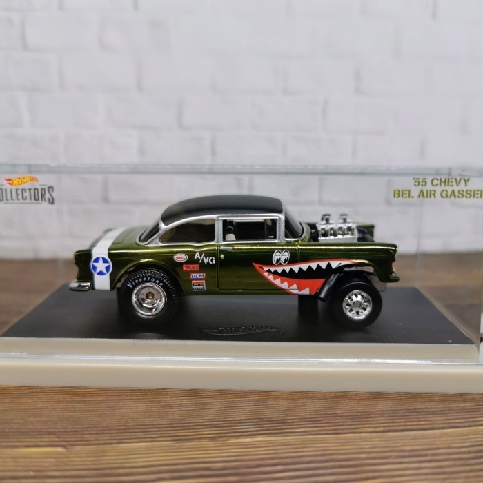 Jual Hot Wheels Rlc 55 Chevy Bel Air Gasser Flying Tiger Aces Hotwheels ...