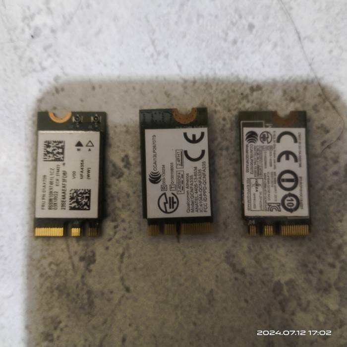 Jual Wifi + Bluetooth Atheros QCA9377 - AR956x Copotan Laptop Lenovo IP ...