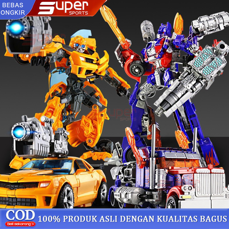 Jual WR53RT Robot Transformers Optimus Prime Megatron Jet Bumblebee ...