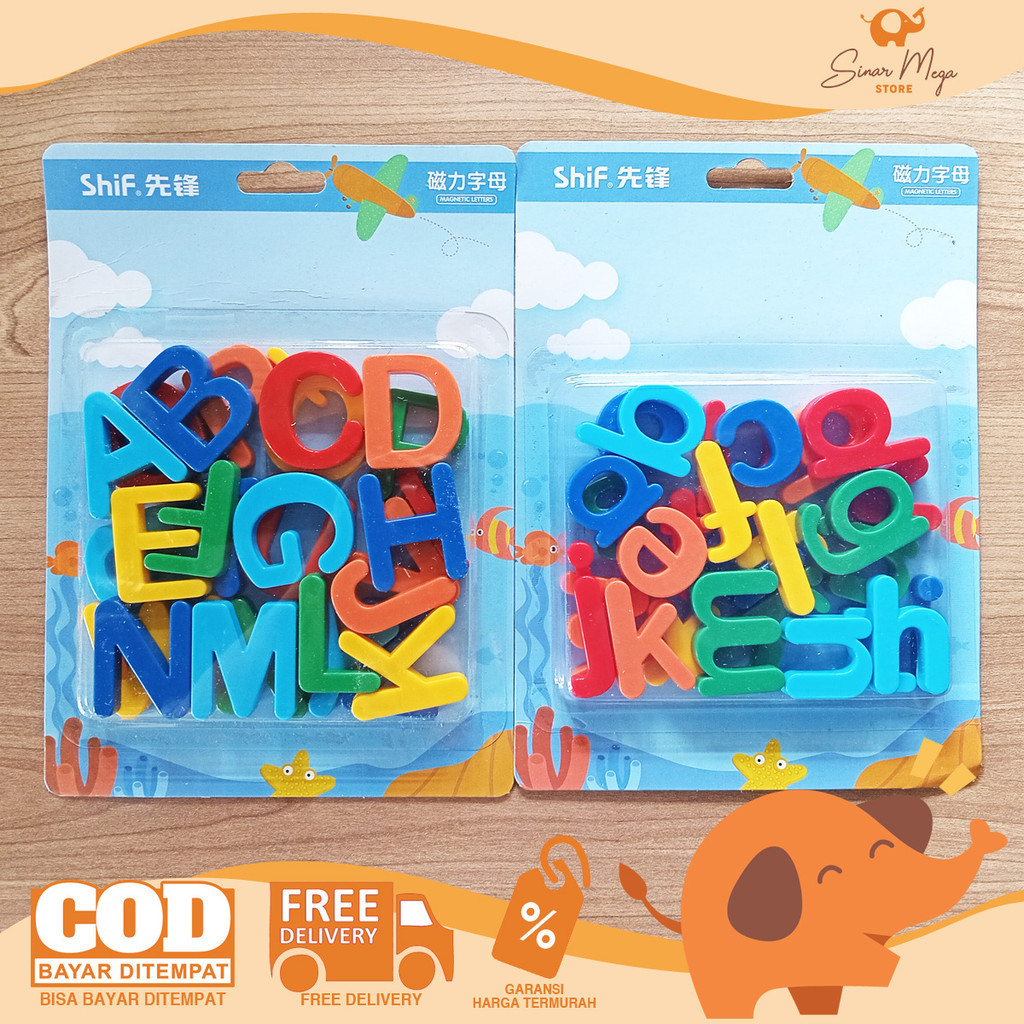 Jual Fancy Magnet Huruf Set Alphabet Magnetic Letters Murah | Shopee ...