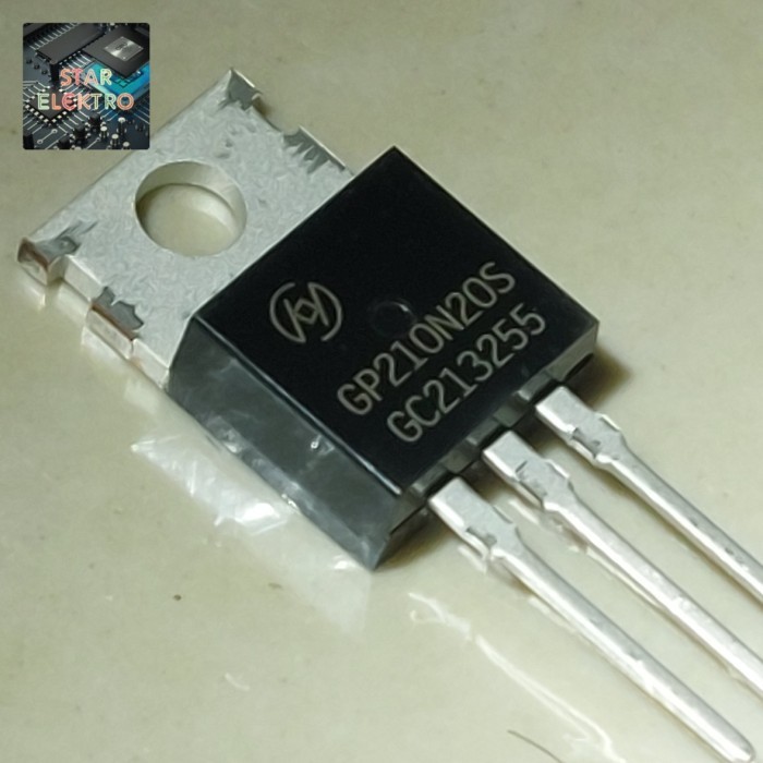 Jual GP210N20S To-220 Hunteck Semicon HGP210N20S Mosfet 210N20 N ...