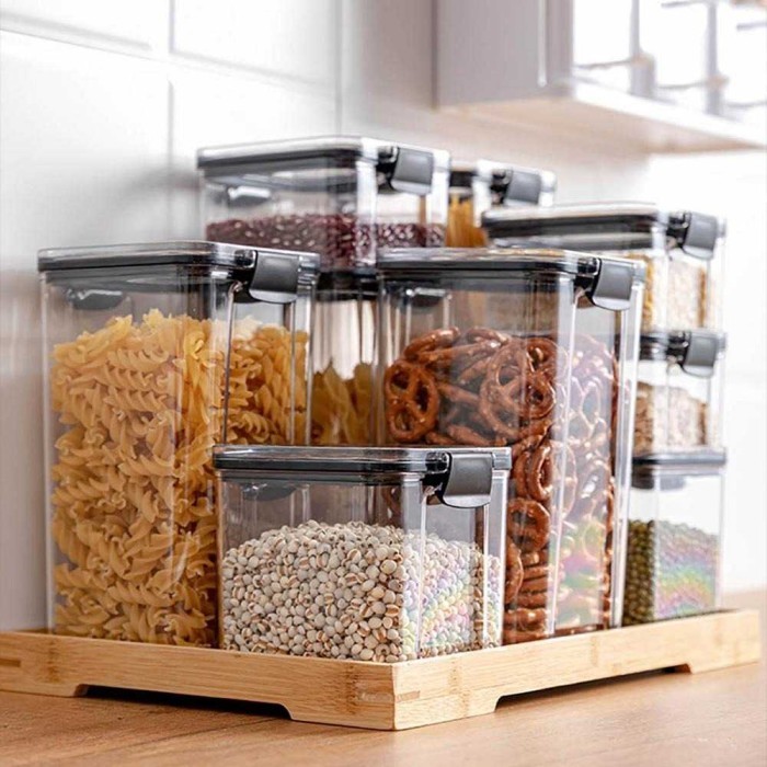 Jual MeHaa Toples Wadah Makanan Food Coffee Storage Container - YF0086 ...