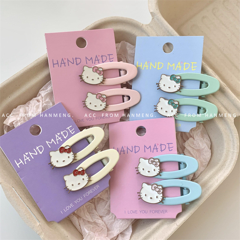 Jual Town Shell - Hello Kitty Mini Hair Klip / Jepit Rambut Korea Poni ...