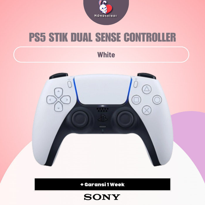 Jual PS5 Dualsense Stik Controller Playstation 5 Sony Stick Snow White ...