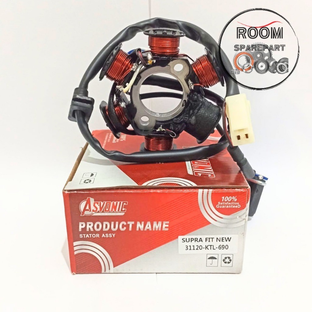 Jual Spull Assy Pulser SUPRA FIT NEW Spol Spul Komplit Spul Komplit ...