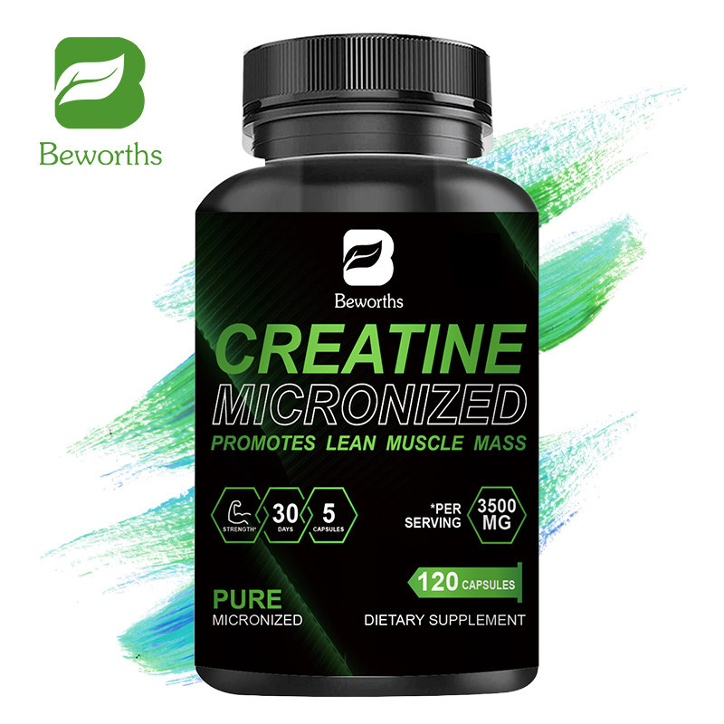 Jual Beworths Creatine Monohydrate Capsules for Muscle Mass Strength ...