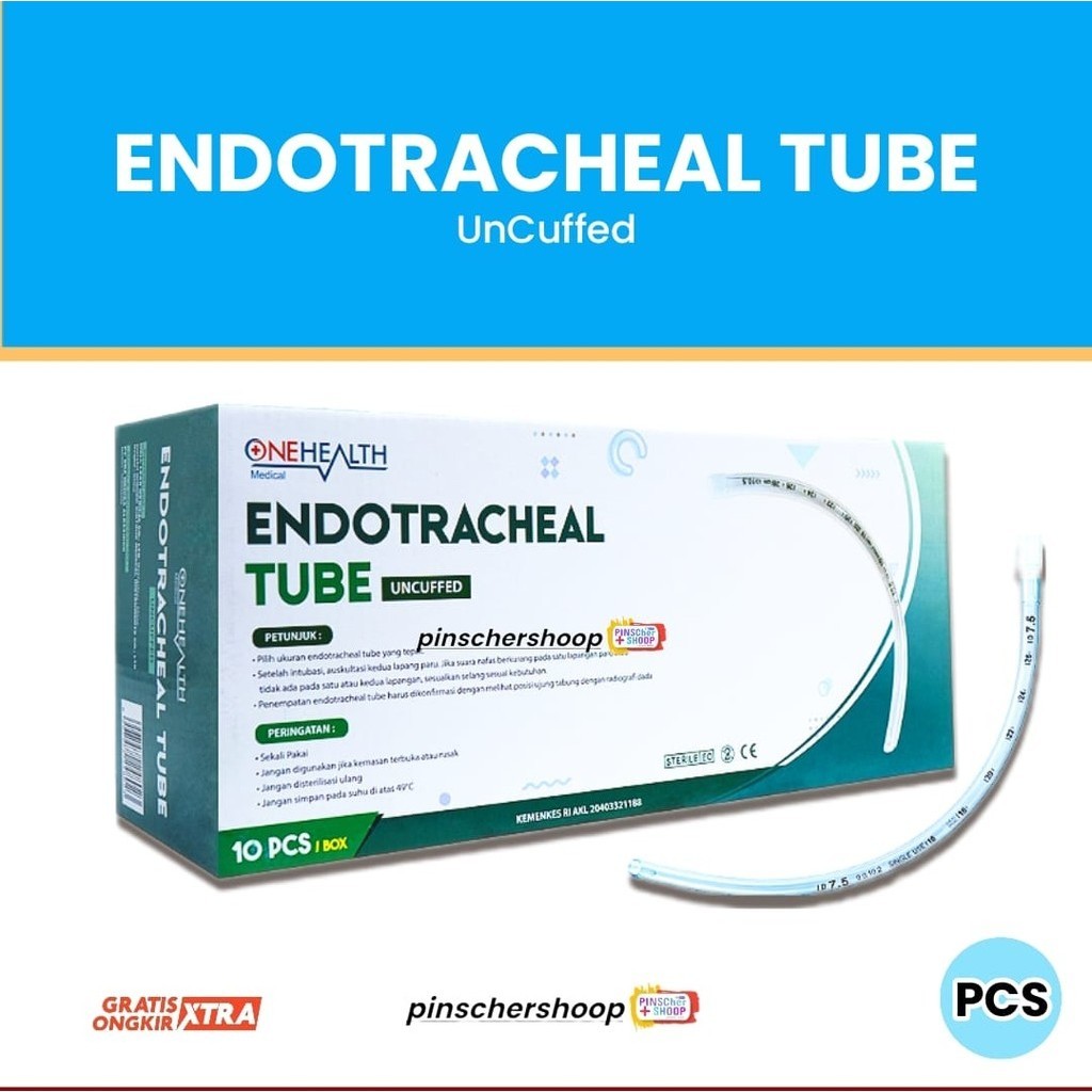 Jual ETT Endotracheal Tube UnCuffed Non Cuff Satuan | Shopee Indonesia