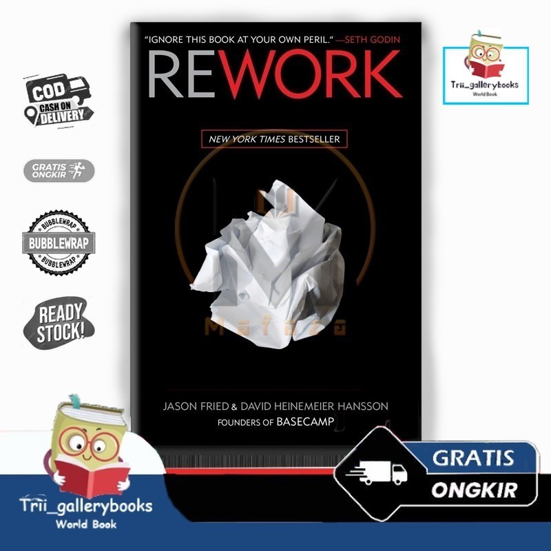 Jual Rework by Jason Fried (English) | Shopee Indonesia