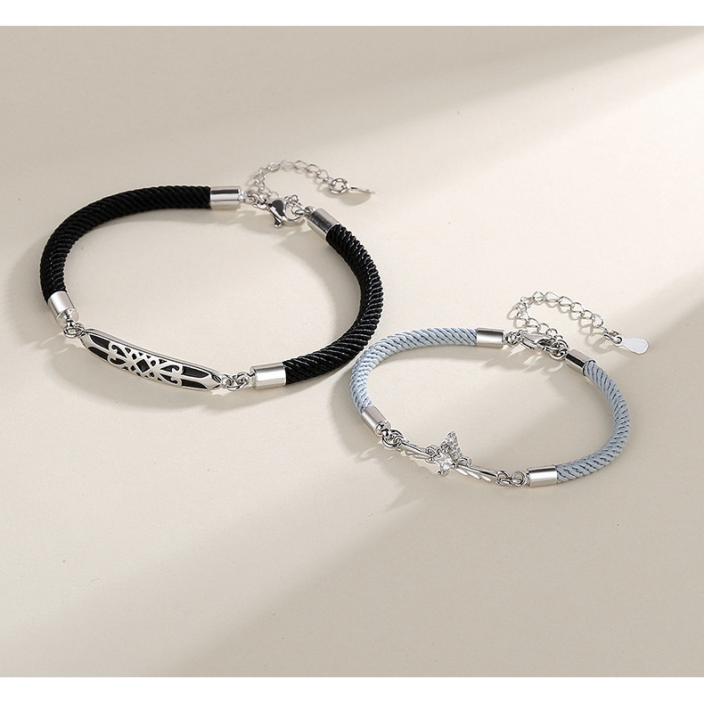 Jual Sweetyland Gelang Couple Pasangan Gelang Couple Aesthetic Titanium ...