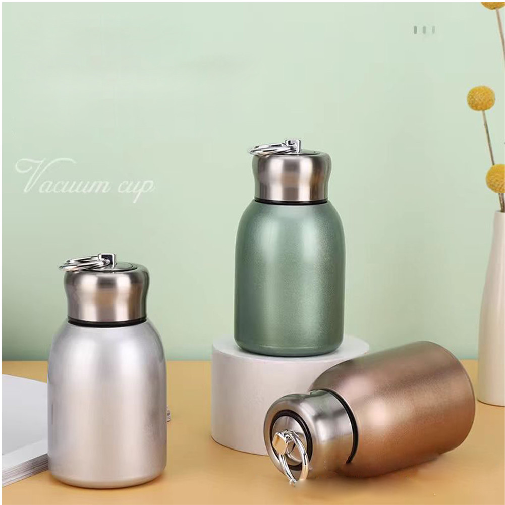 Jual Portabel Botol Minum Thermos 300ml Mini Tahan Panas dan Dingin ...