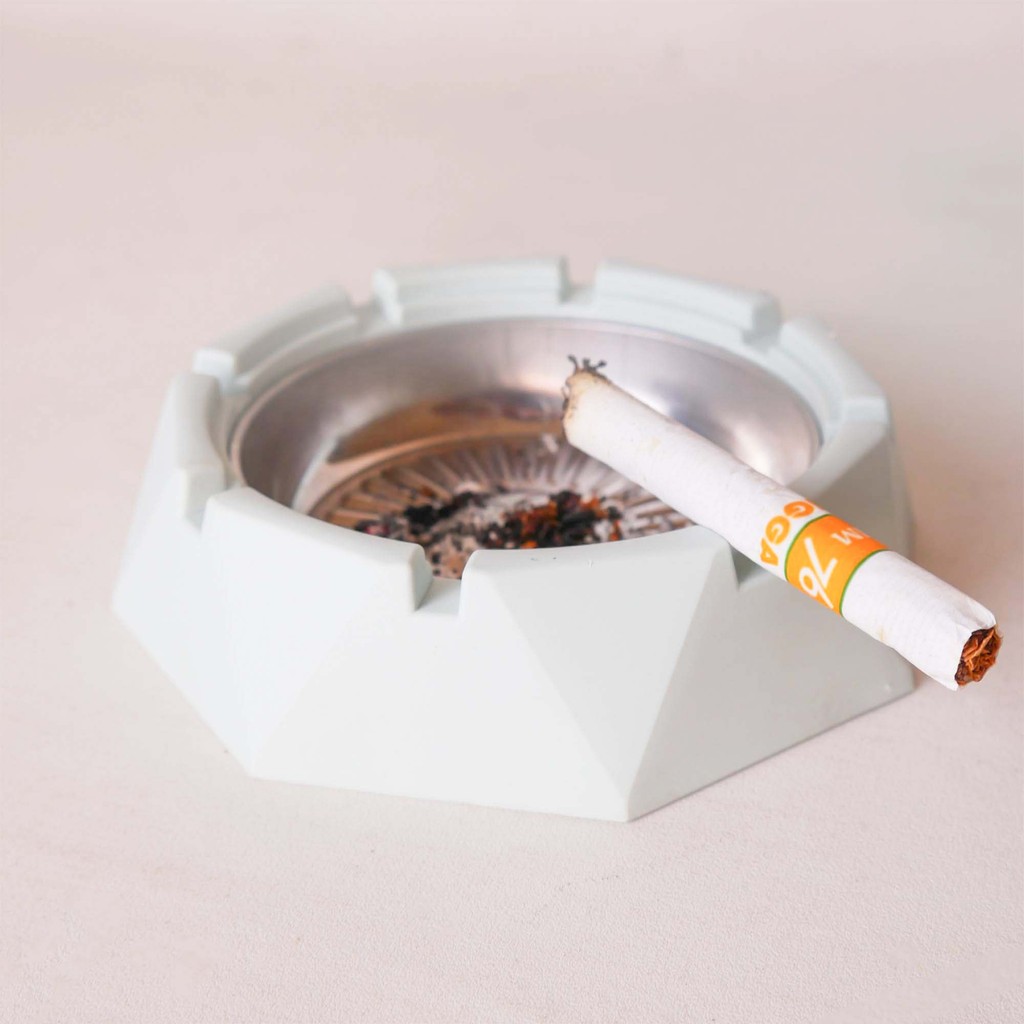 Jual Asbak Warna Segi 8 Stainless Ukuran 11cm - Wadah Abu Rokok Warna ...