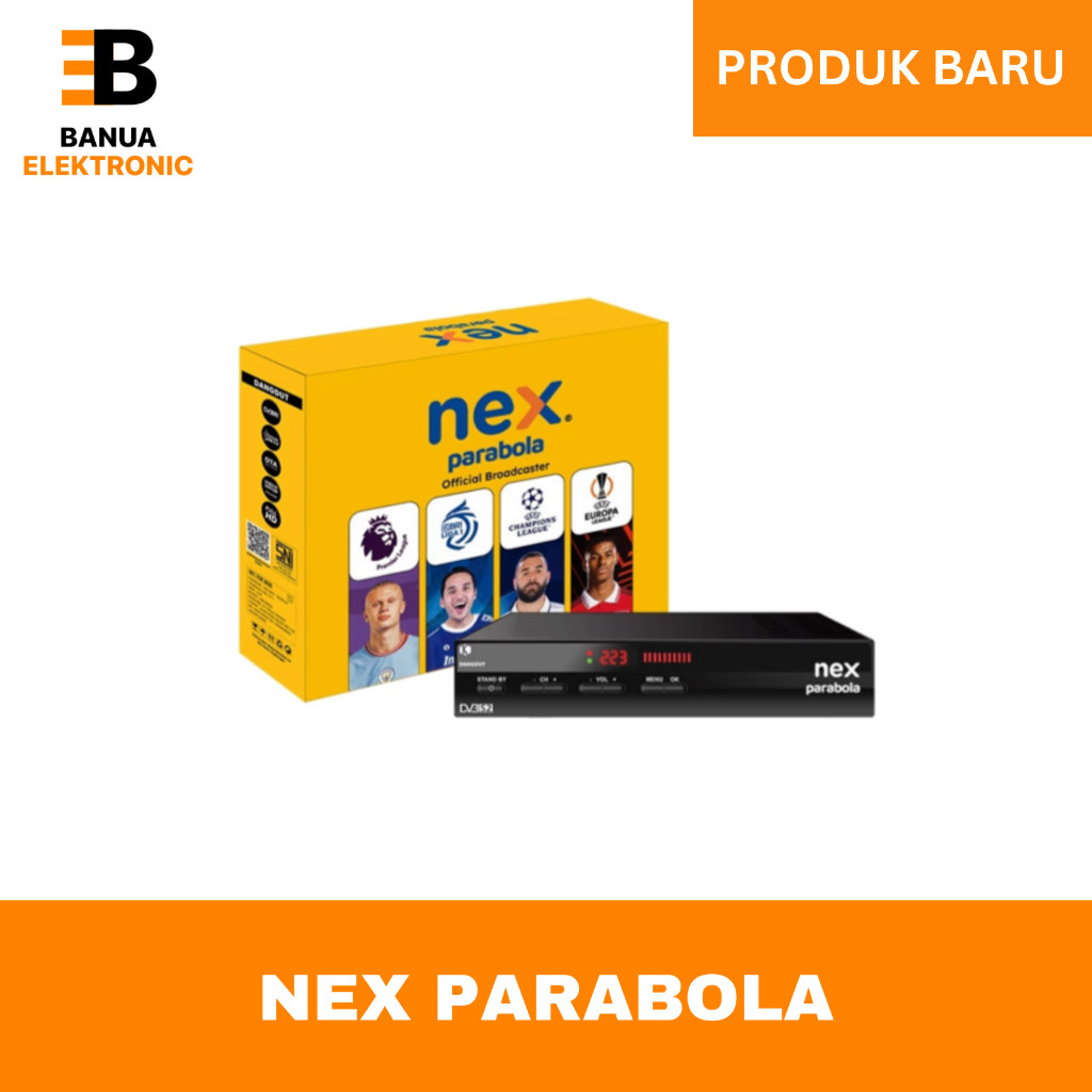 Jual RECEIVER PARABOLA NEX PARABOLA KUNING | Shopee Indonesia