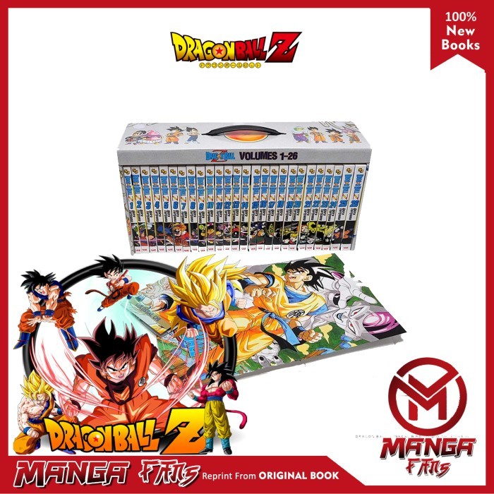 Jual Komik Dragon Ball Z, Vol. (1-26) Fullset - MangaFans | Shopee ...
