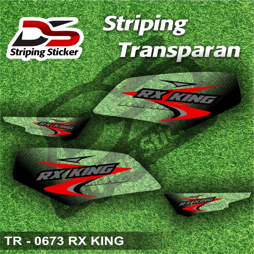 Jual Striping Stiker Transparan Rx King ( TR-0673) List Variasi Sticker ...