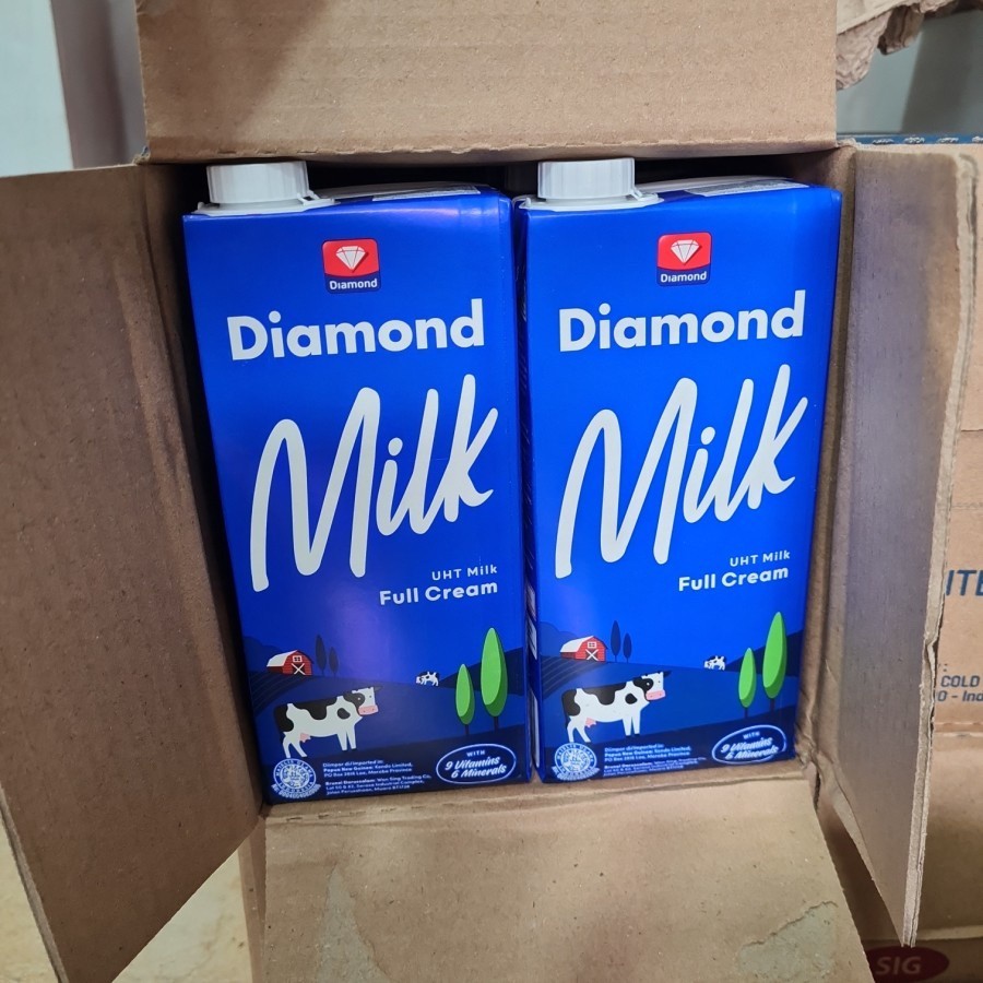 Jual Susu Diamond Full Cream 1 Liter | Shopee Indonesia