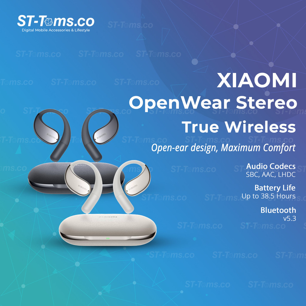 Jual Xiaomi OpenWear Stereo Open Wear True Wireless TWS LHDC | Shopee ...