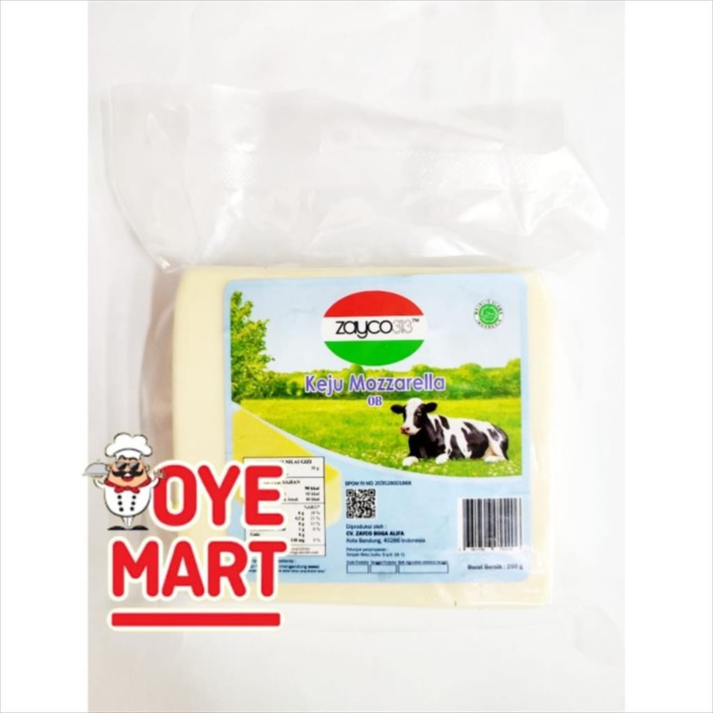 Jual ZAYCO KEJU MOZZARELLA OB 200GR | Shopee Indonesia