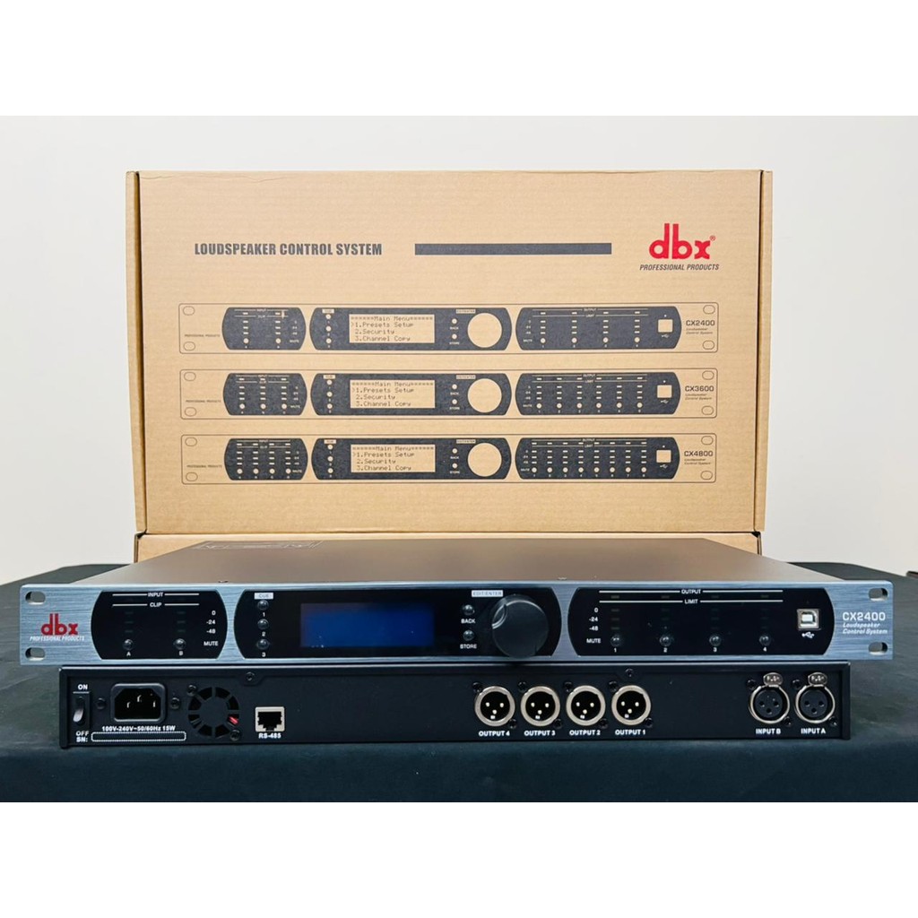 Jual SPEAKER MANAGEMENT DBX CX2400 2 INPUT 4 OUTPU /DBX CX2400 ...