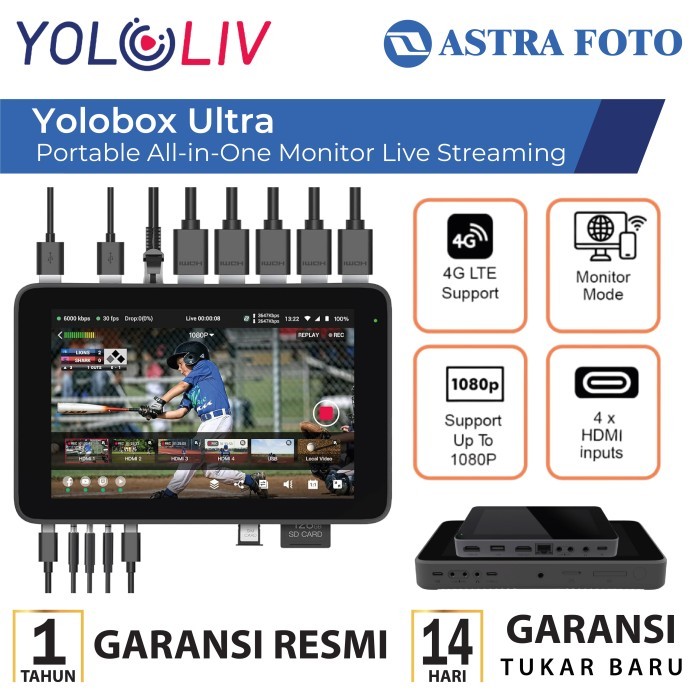 Jual Yololiv - YoloBox ULTRA Live Stream Portable Studio | Shopee Indonesia