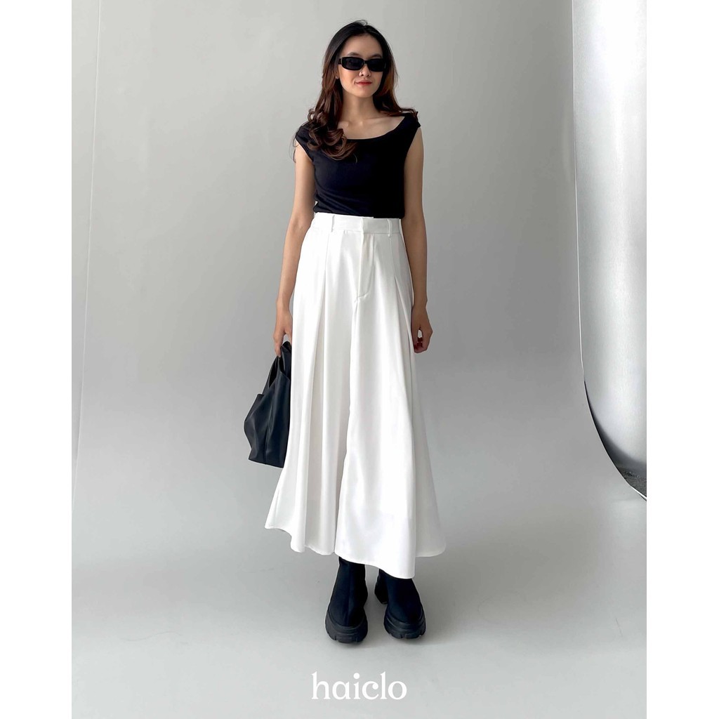Jual CLO ID - LOVITA - Skirt Rok Panjang Wanita - Rok Lebar - Rok Basic ...