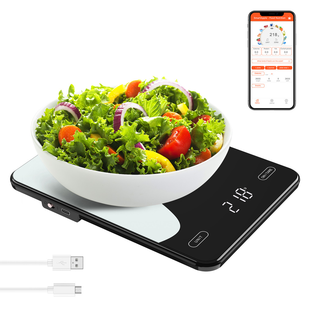 Jual Digital Food Scale 10kg Smart Kitchen Scales with Nutrition ...