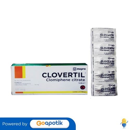 Jual Clovertil 50 Mg Box 30 Tablet | Shopee Indonesia