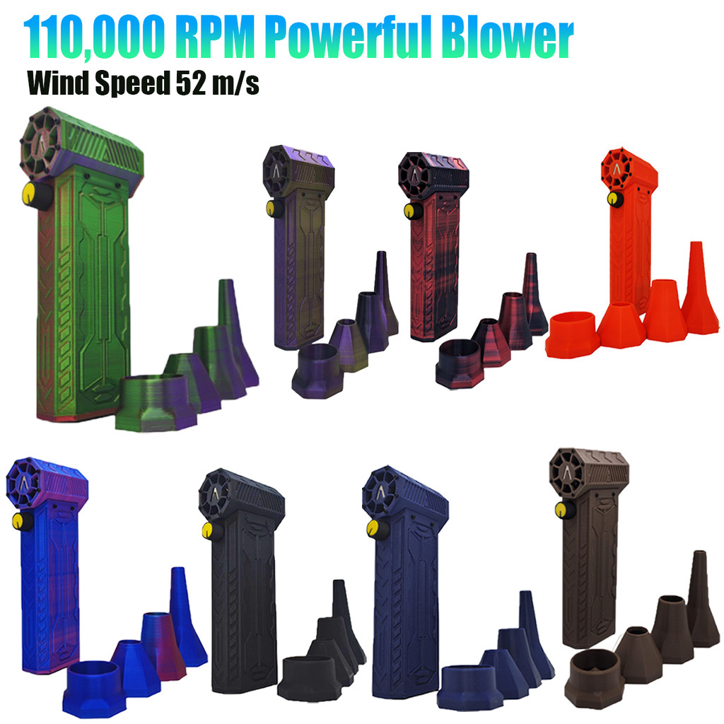 Jual 110000RPM Mini Air Blower With 4 Extra Nozzles Turbo Jet Fan Wind ...