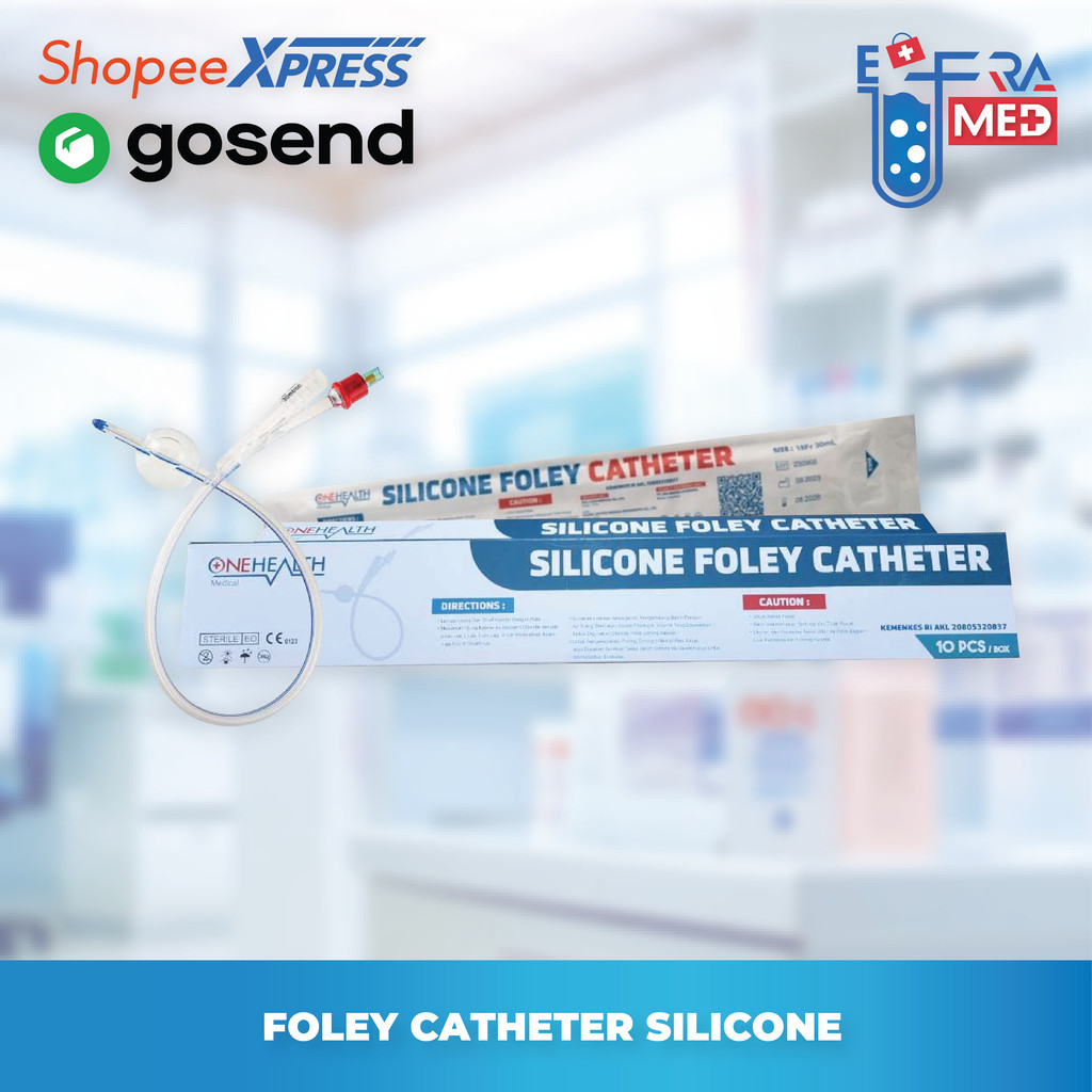 Jual Foley Catheter Silicone 2 Way Onehealth Kateter Urin | Shopee ...
