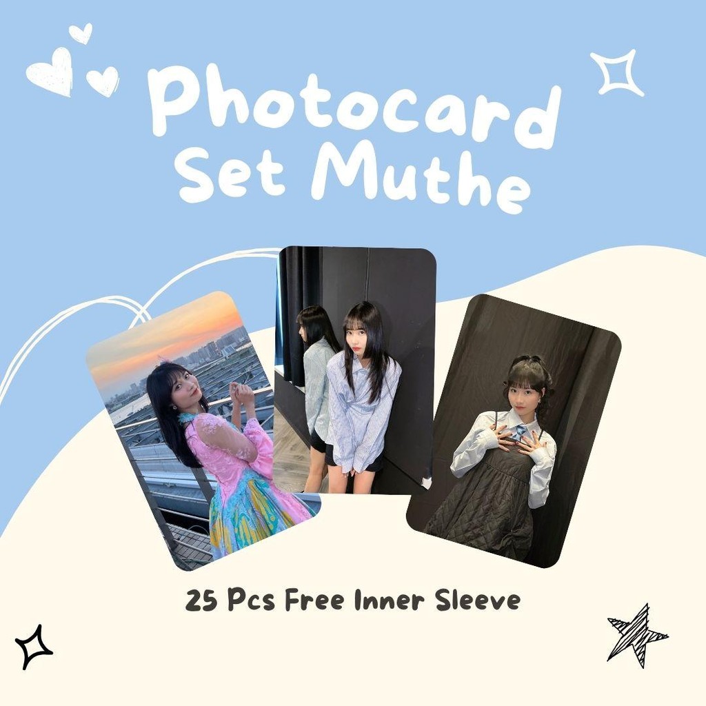 Jual JKT48 PC PHOTOCARD TERMURAH SET MUTHE BOLAK BALIK LAMINASI GLOSSY ...