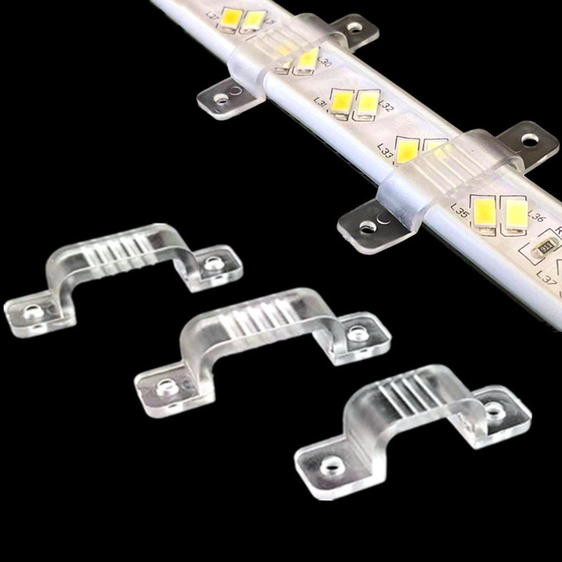 Jual 50pcs Klip Led Silikon 20*7MM Klem Led Strip Led Strip Lights ...