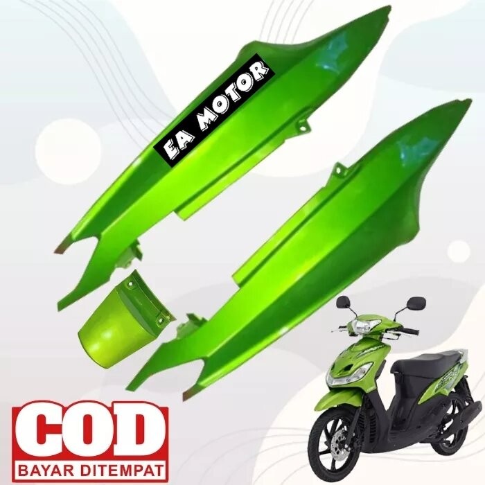 Jual Cover Body Sayap Samping Belakang Dan Tutup Motor Yamaha Mio ...