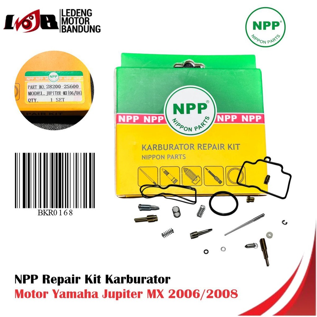 Jual NPP Repair Kit Karburator Jupiter Mx 2006-2008 Daleman Karbu Motor Yamaha | Shopee Indonesia