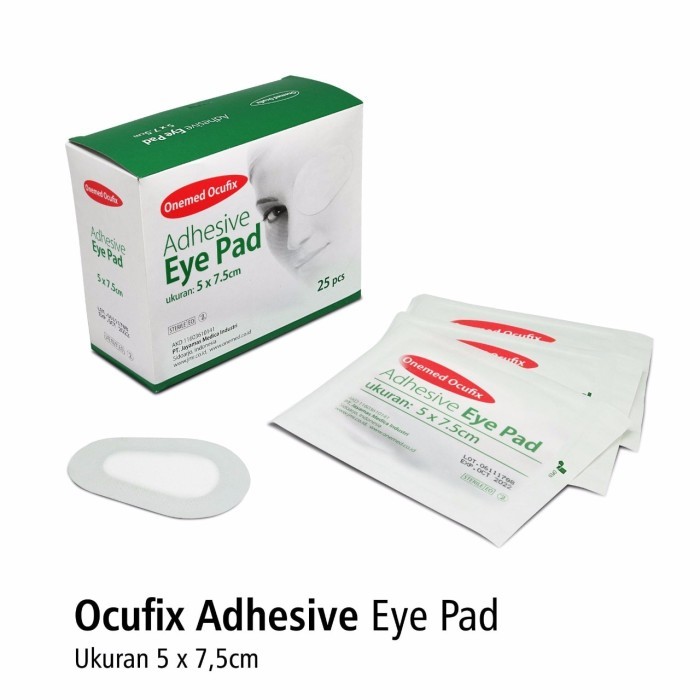 Jual Ocufix Eye Pad 5 x 7,5 cm ONEMED OC | Shopee Indonesia