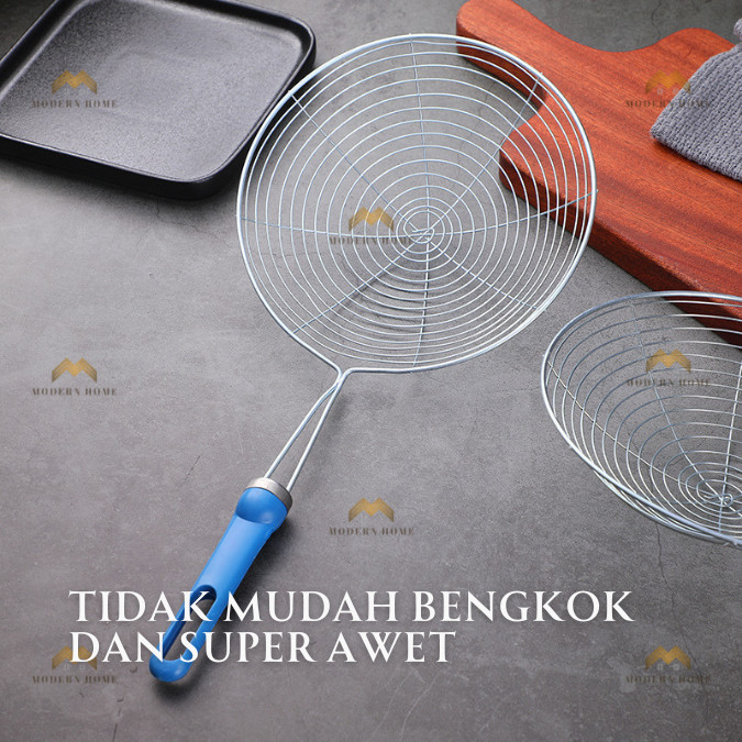 Jual Saringan Bulat Serok Alat Masak Gagang Stainless Steel Saringan ...