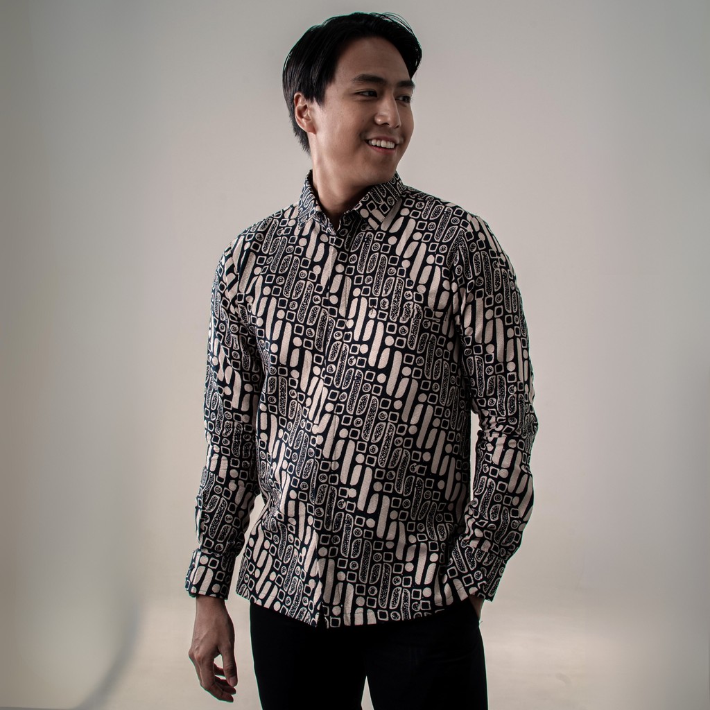 Jual Mandalas Bonadan - Kemeja Batik Pria Lengan Panjang | Shopee Indonesia
