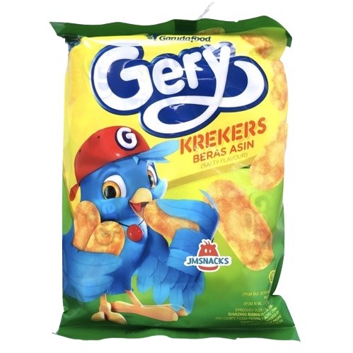 Jual Snack Gery Krekers Beras Asin 10*5.6 Gram | Shopee Indonesia