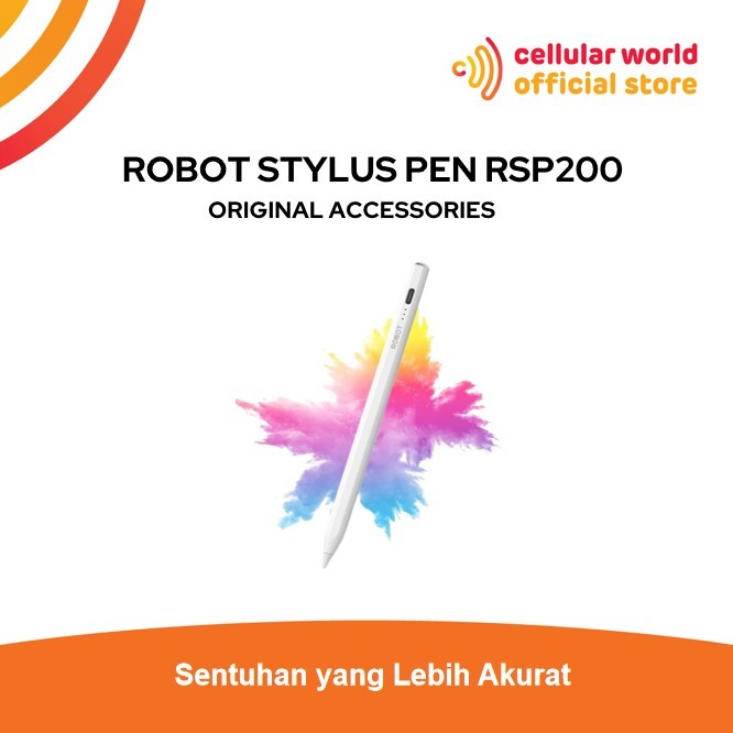 Jual Robot Stylus Pen Universal Passive RSP200 ( iPad Only) | Shopee ...