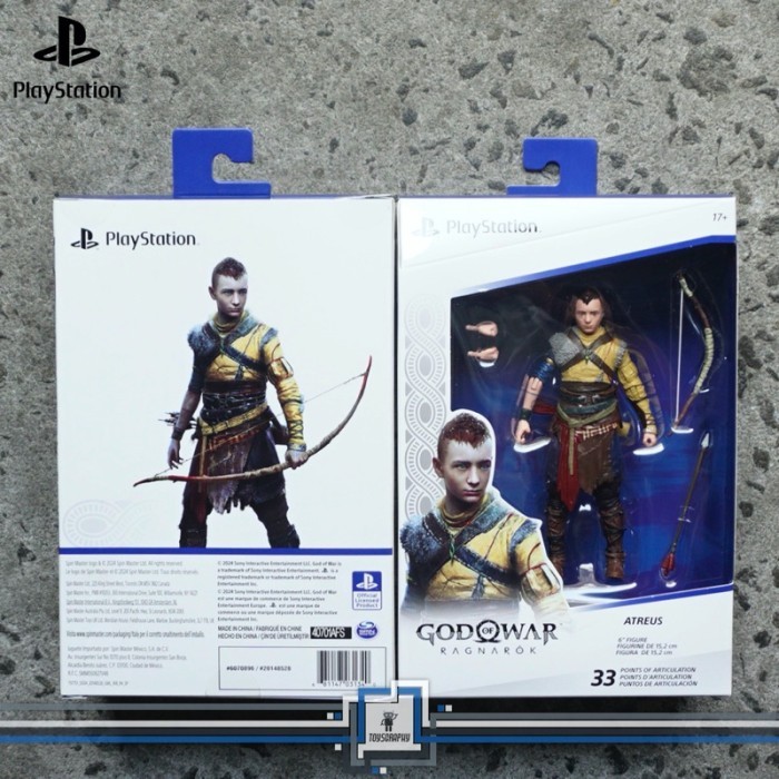 Jual PlayStation God Of War Ragnarok ATREUS 6" Action Figure Spin ...