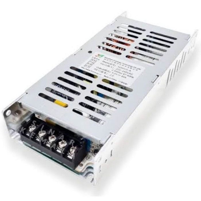 Jual PSU 5V 20A 40A 60A 80A Model Slim Cocok Untuk Running Text Panel ...
