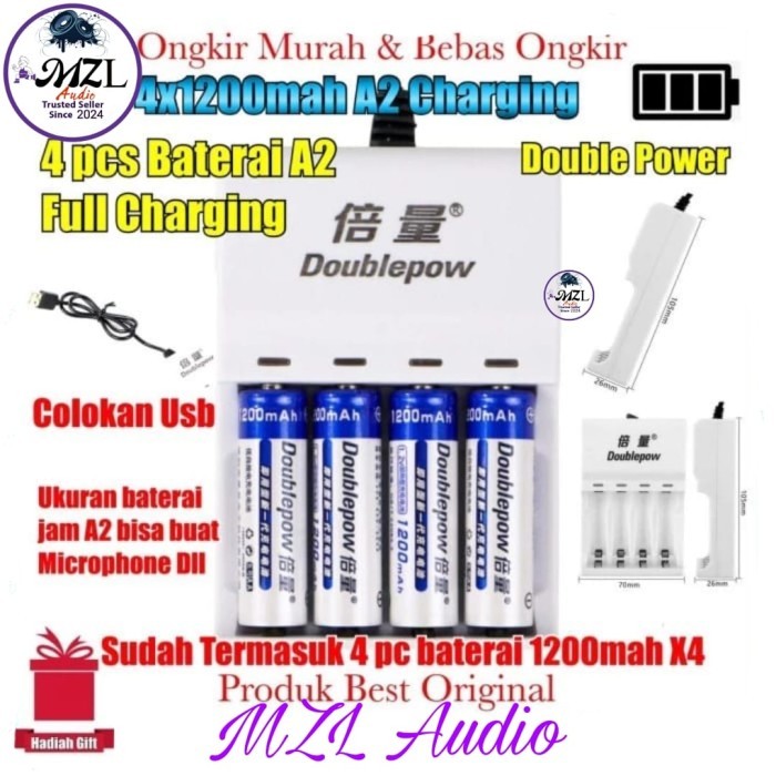 Jual Paket Charging A2 1200wattx4 usb Chas Multi Untuk Penguna A2 isi ...