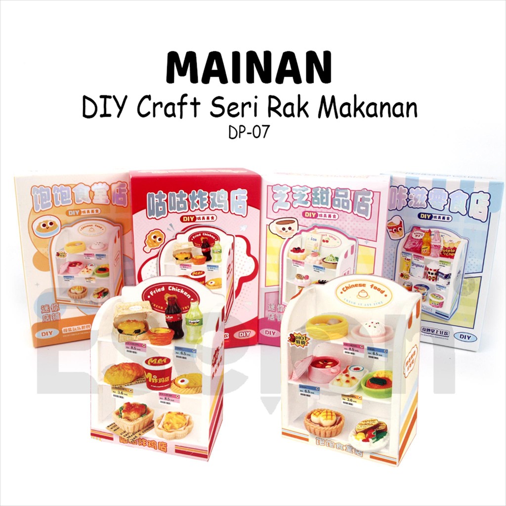 Jual Mainan DIY Mini Series / Mainan Menyusun DIY Mini Series | Shopee ...