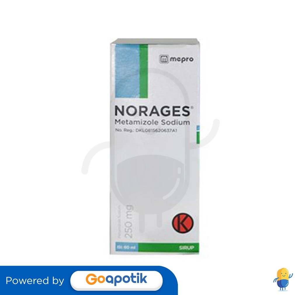 Jual Norages 250 Mg/5 Ml Sirup 60 Ml | Shopee Indonesia