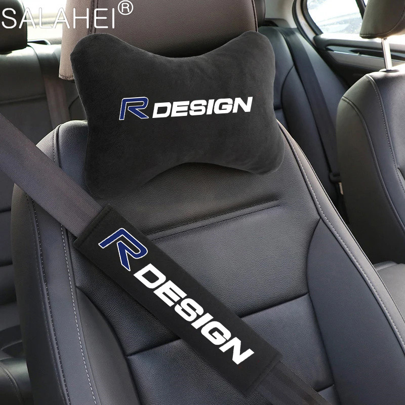 Jual Car Headrest Neck Pillow Seat Belt Shoulder Protector Auto ...