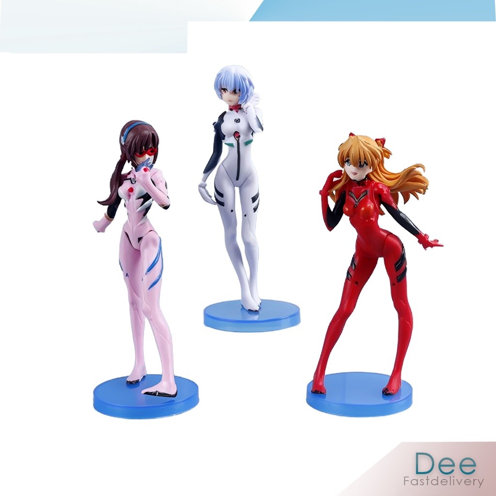 Jual Set 3pcs Neon Genesis Evangelion Action Figure PVC D-SCD027 ...