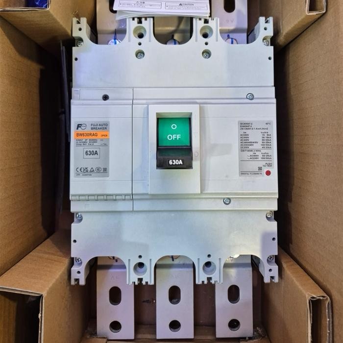 Jual BREAKER MCCB NFB FUJI BW630RAG 3P 630A 50kA FUJI ELECTRIC | Shopee ...