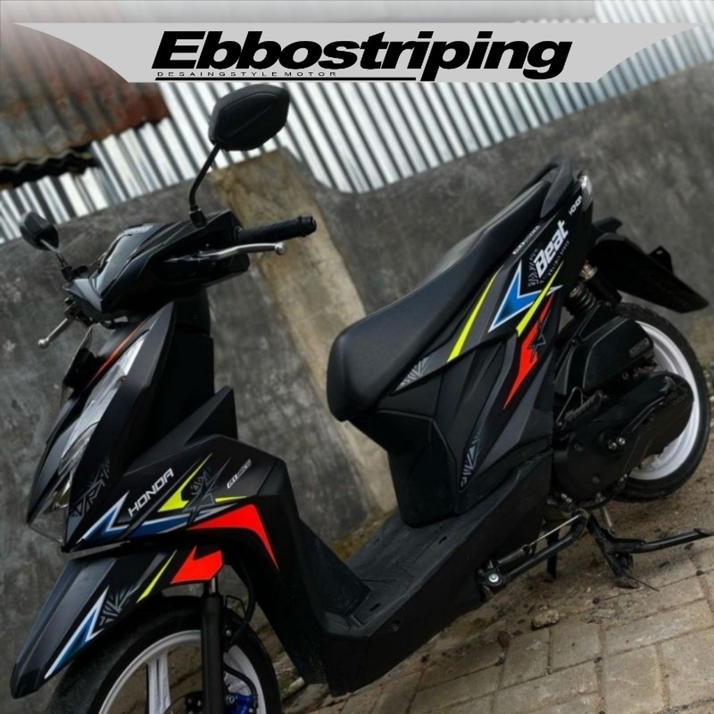 Jual Striping matic Beat Deluxe 2020 2021 2022 2023 374 Sticker list ...