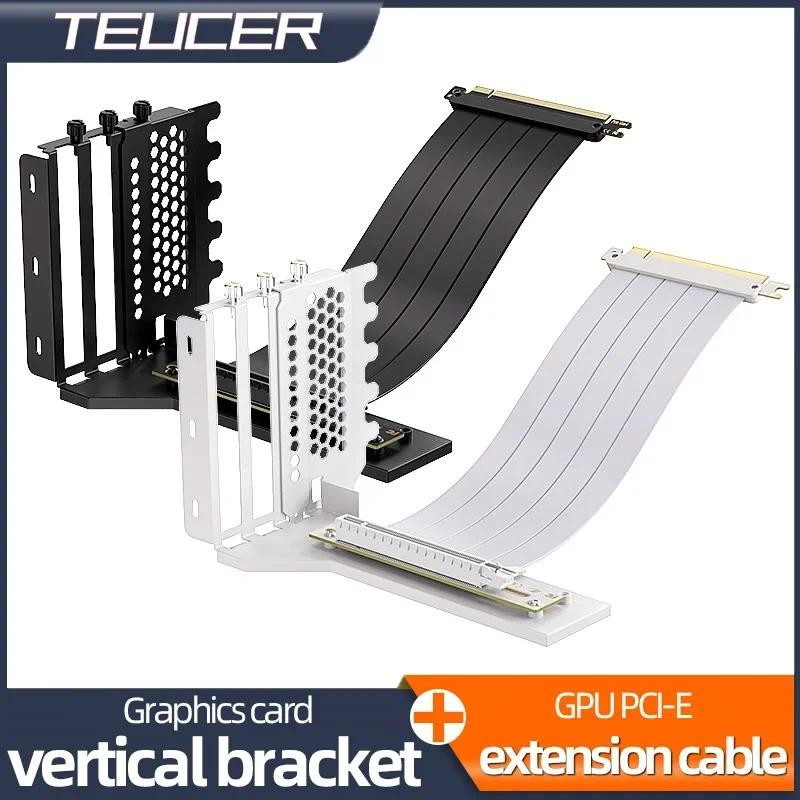 Jual Teucer Vertical GPU Mounting Bracket PC Graphics Card Holder PCI-E ...