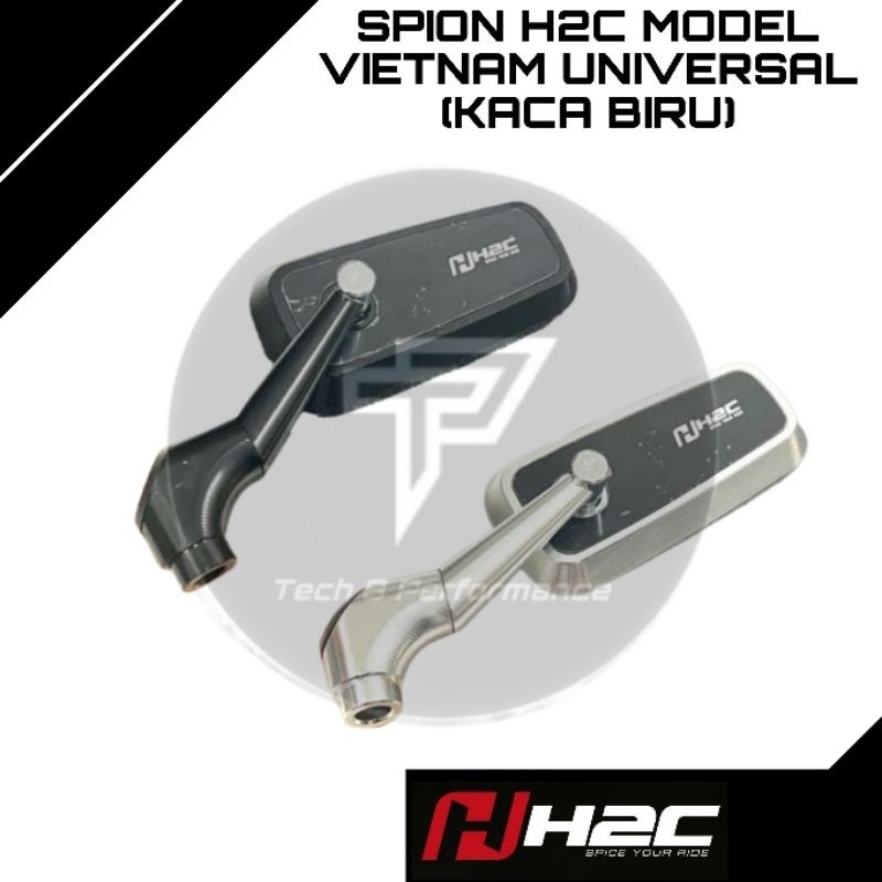 Jual Spion H2C Model Vietnam Universal (Kaca Biru) | Shopee Indonesia